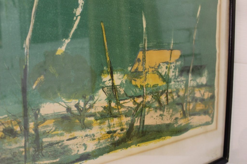Vintage Abstract Serigraph 1960's | - GreStuff